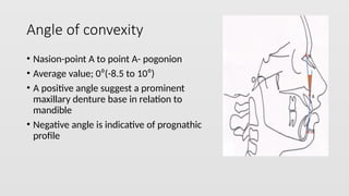 Antero-posterior cephalometric analysis. | PPTX
