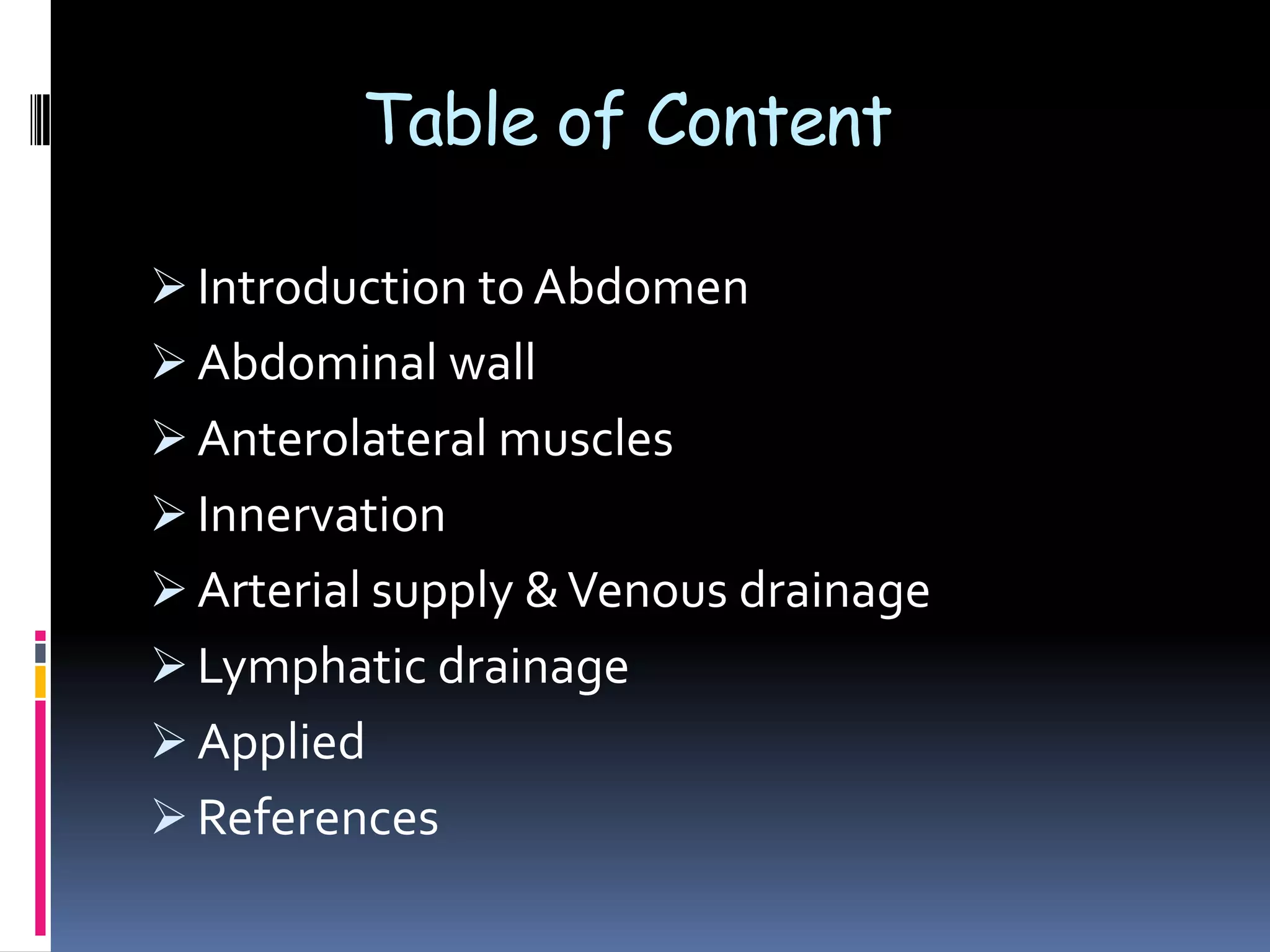 Anterolateral abdominal wall (rectus sheath) & hernia | PPTX