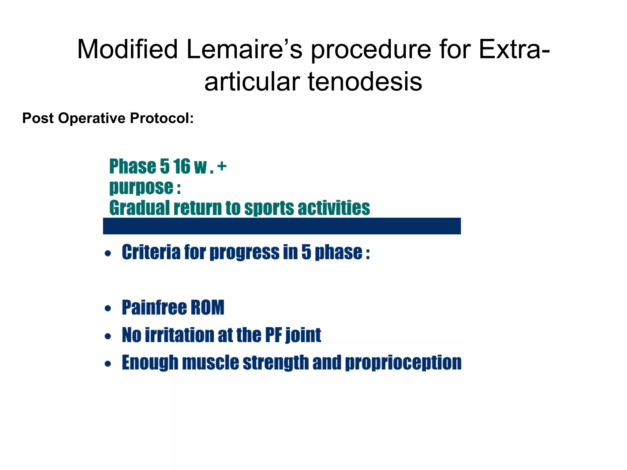The Antero-lateral ligament "the whole story" | PPTX