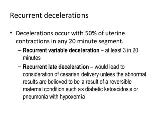 Anterpartum fetal surveillance | PPT