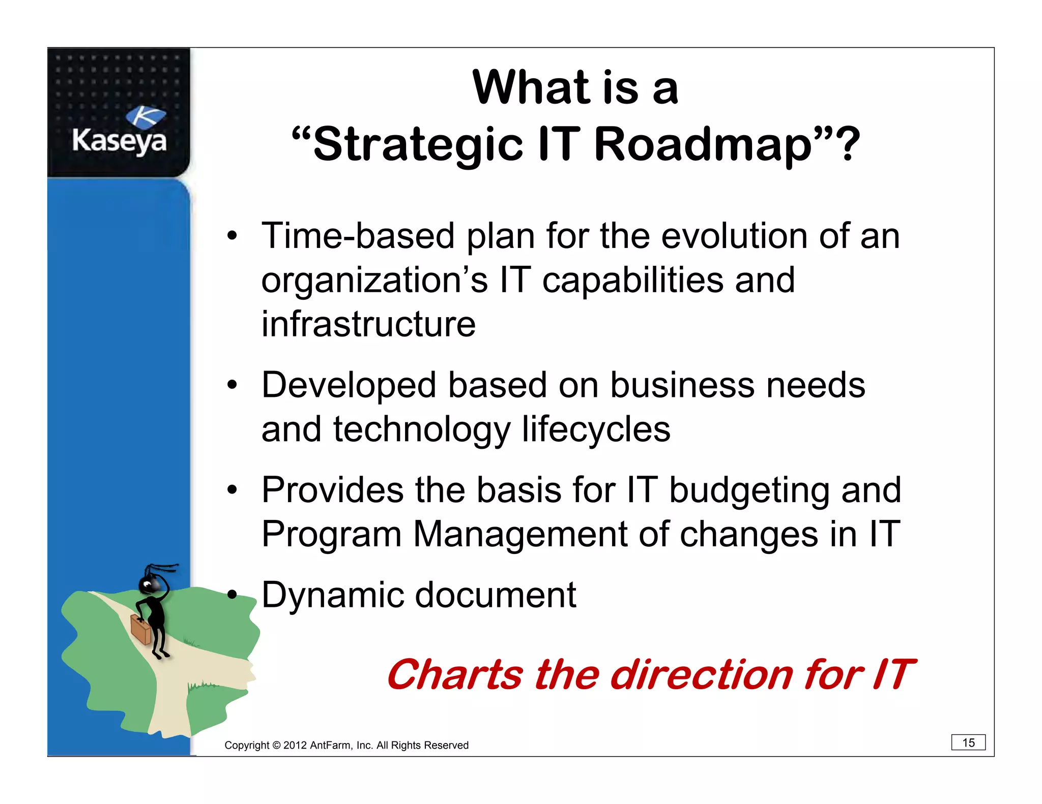 Msp Best Practice Using Service Blueprints And Strategic It Roadmaps To Get More And Bigger
