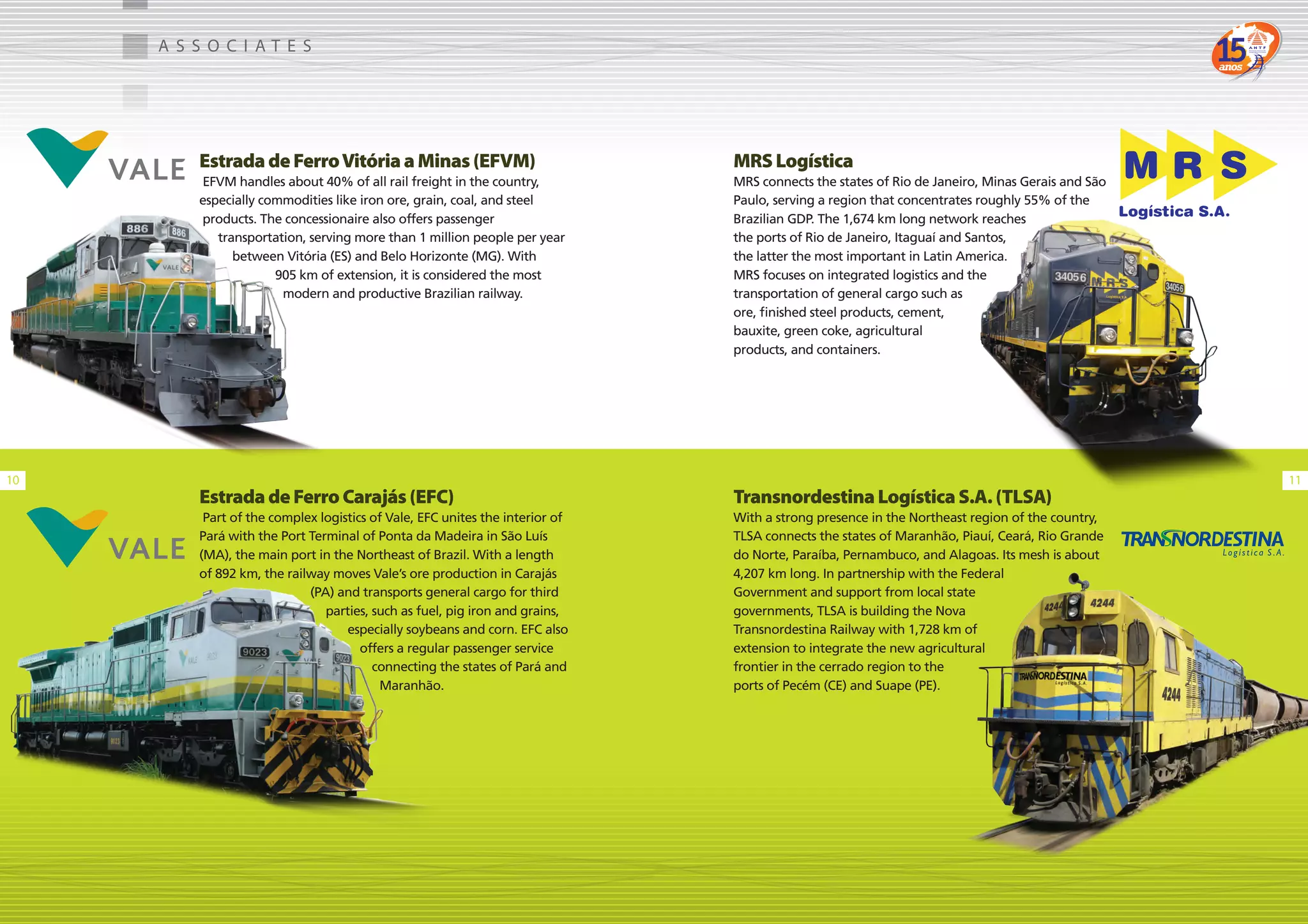 Freight Railways in Brazil | PDF