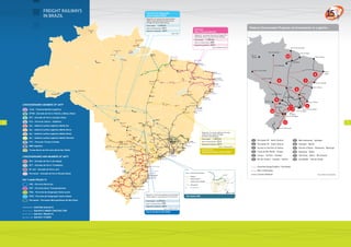 Freight Railways in Brazil | PDF