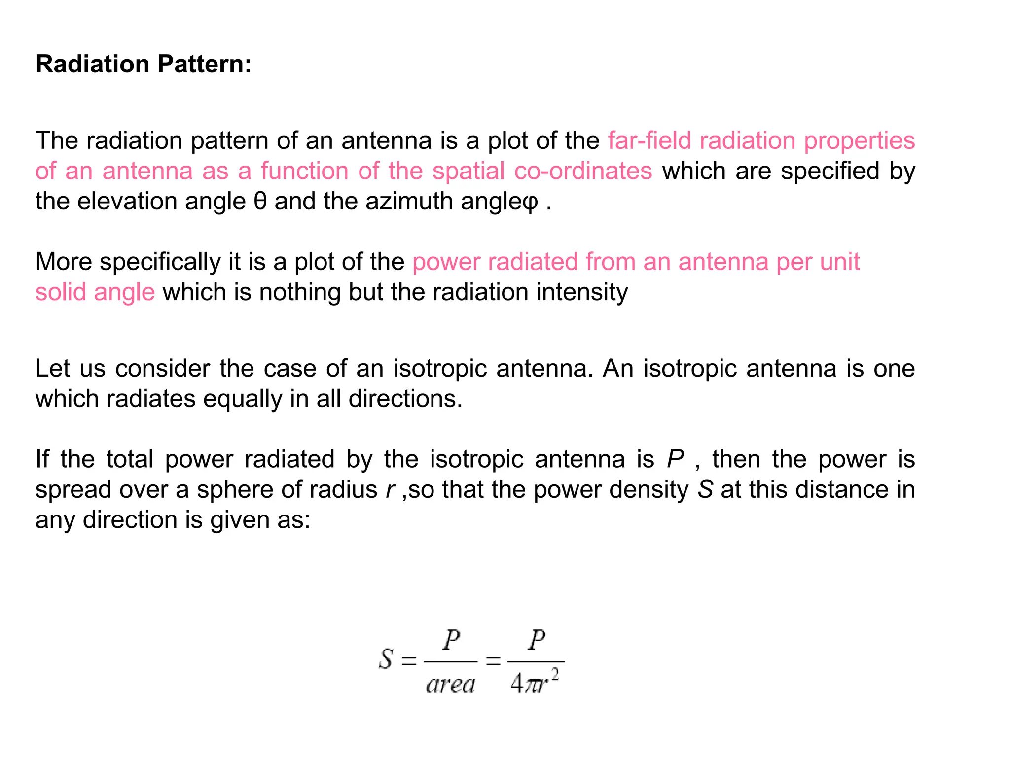 antenna and wave propagation basic and its parameters | PPT