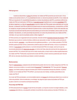 Antígeno prostático específico | DOCX