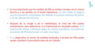 Antígeno prostático específico | PPTX