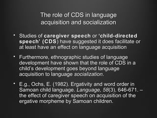 ANTH1007 F2017 Language Acquisition | PPT