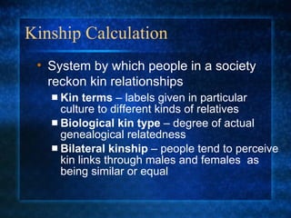 Anth103 Kinship | PPT