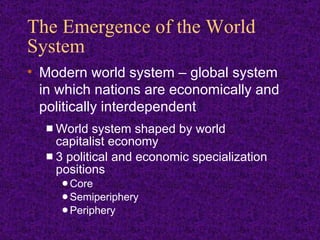 Anth1 Modern World | PPT