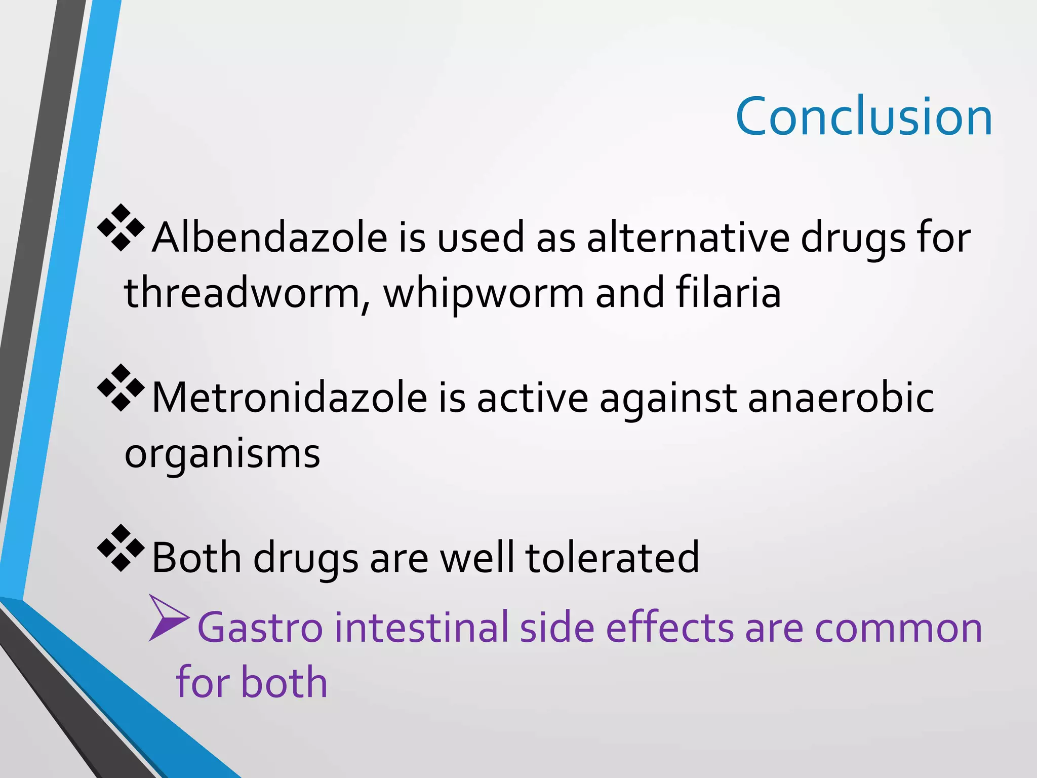 Anthelminthic and Anti-protozoal drugs | PPTX