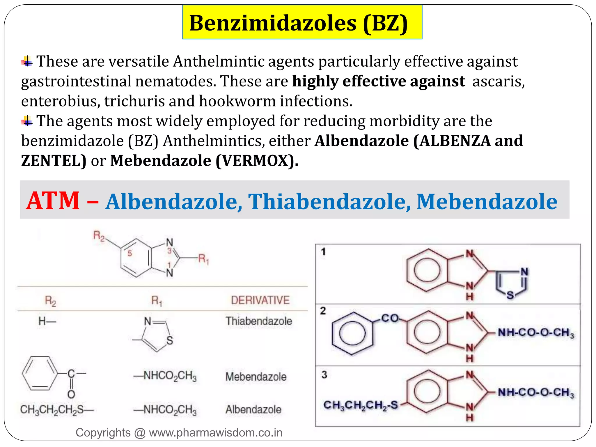 Anthelmintic Drugs | PPTX