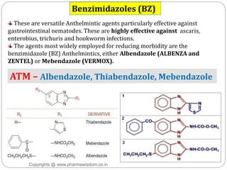 Anthelmintic Drugs | PPTX