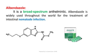 Anthelmintic.pdf, Introduction, Classification | PDF