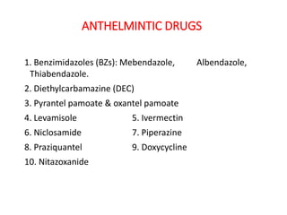 ANTHELMINTIC DRUGS.pptx