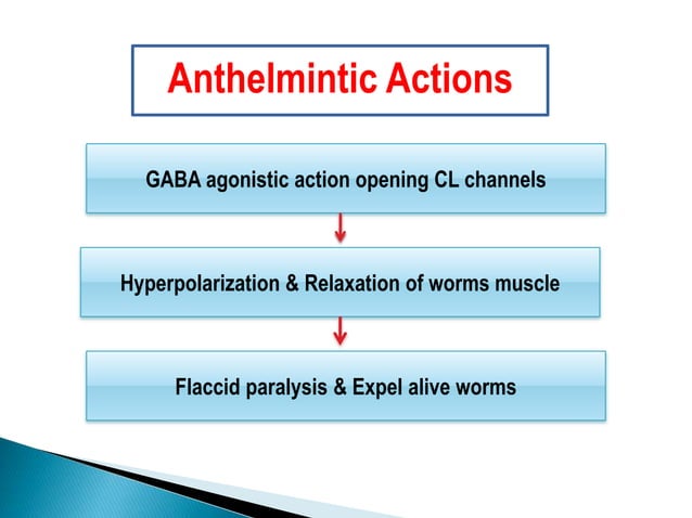 Anthelmintic drugs presentation | PPTX