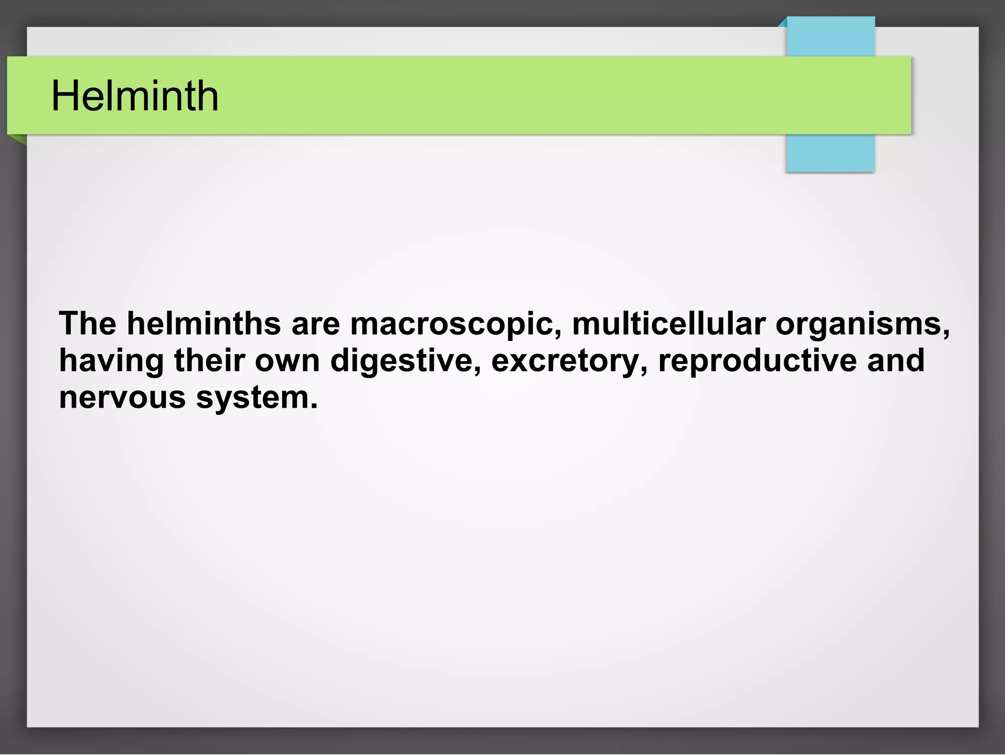 Anthelmintics Pharmacology | PPT