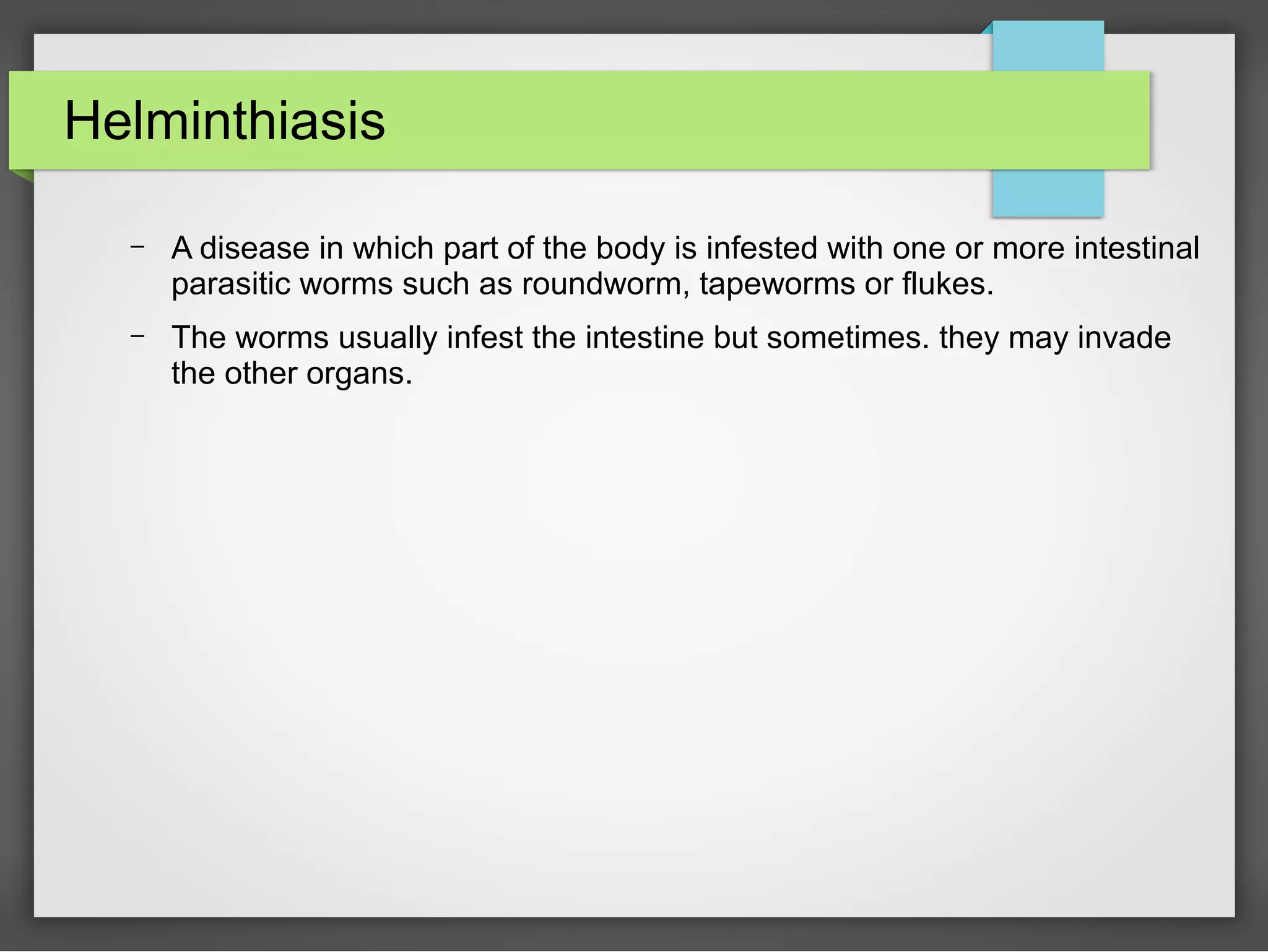 Anthelmintics Pharmacology | PPT