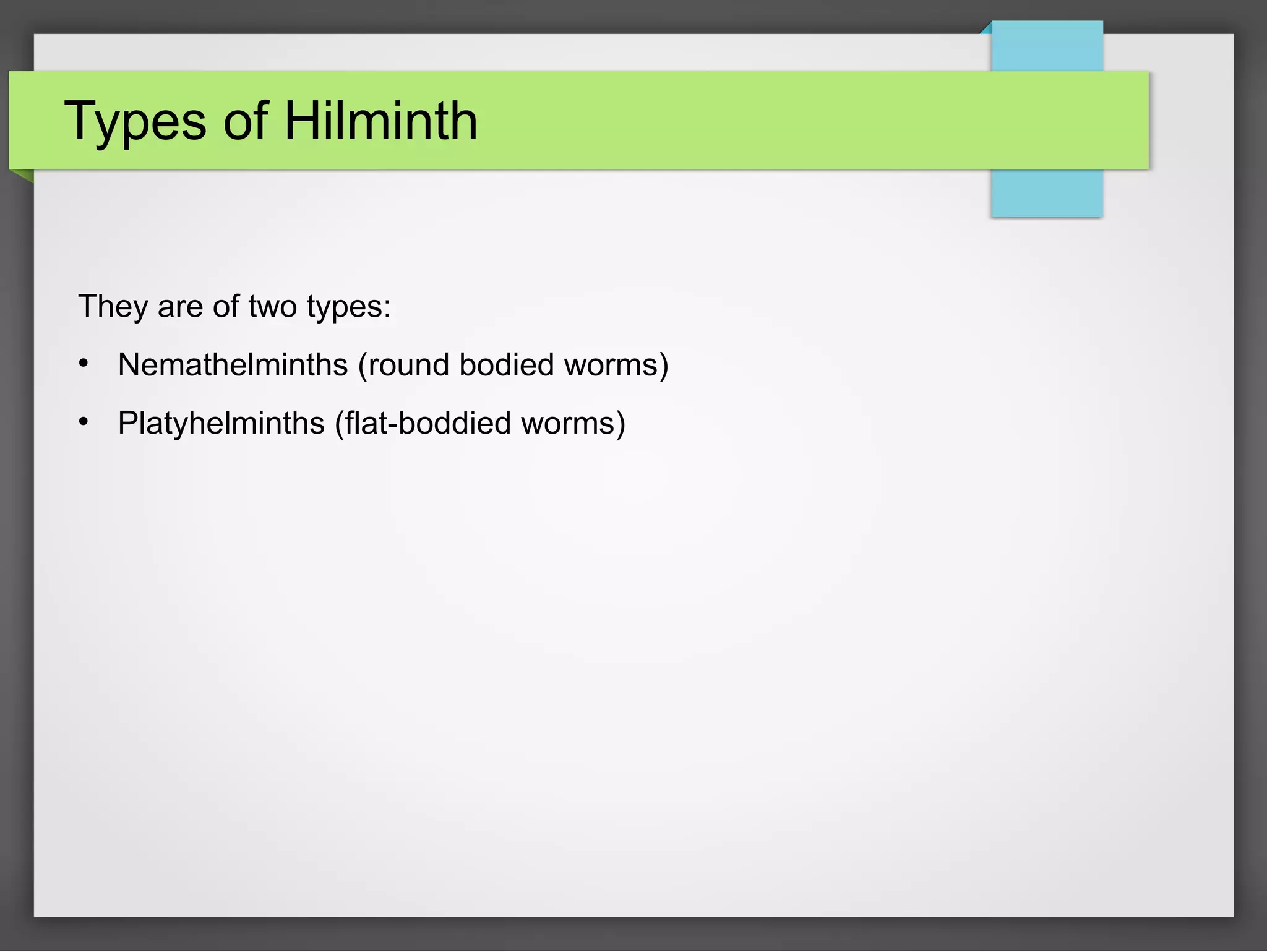 Anthelmintics Pharmacology | PPT