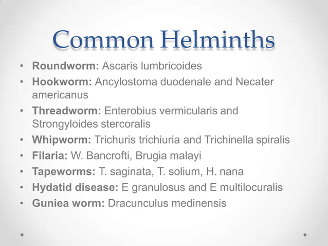 Anthelmintics drdhriti-120918030321-phpapp01 | PPT