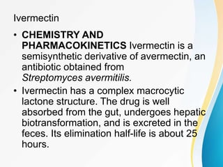 Anthelmintics drugs classification,history,mechanism of action and ...