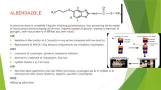 anthelmintic drugs definition classification | PPTX