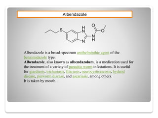 Anthelmintics ppt converted | PDF