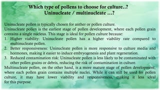 PTC (ORGAN CULTURE) ANTHER CULTURE..ppt