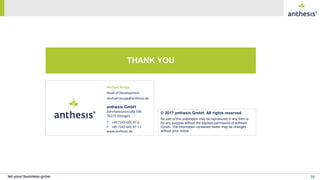 anthesis Outlook Add-In for SAP Business ByDesign | PPT | Free Download
