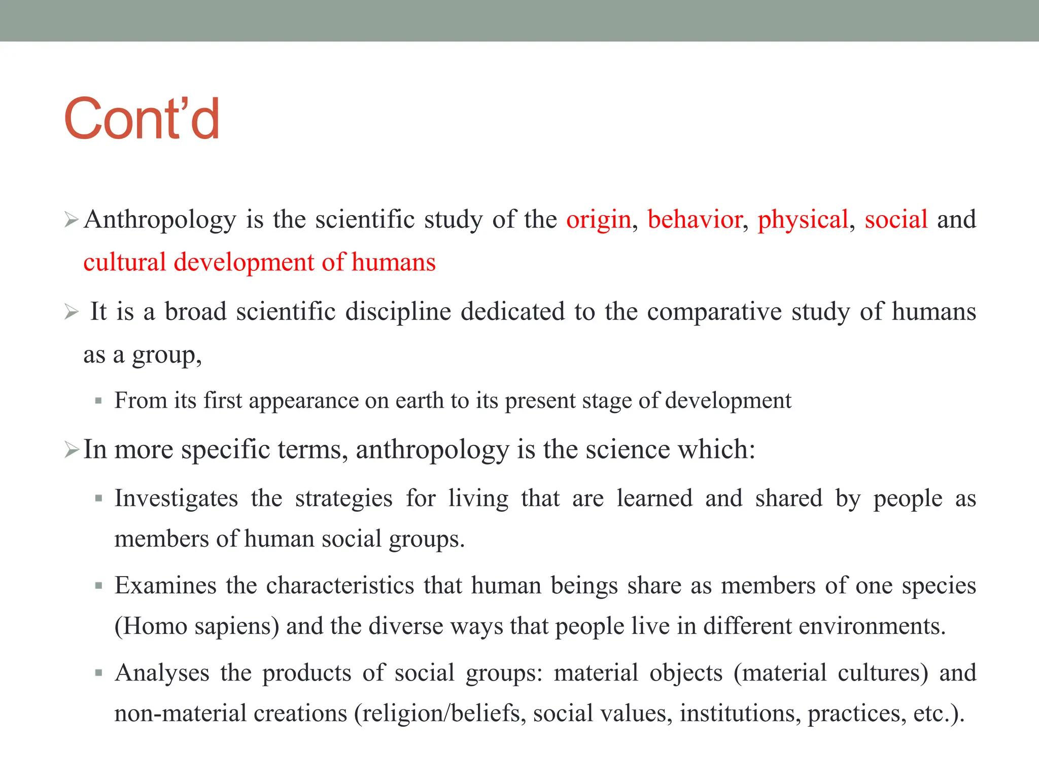 Anth Full(1).pptx. Anthropoly for freshman JIMMA UNIVERSITY | PPTX