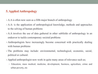 Anth Full(1).pptx. Anthropoly for freshman JIMMA UNIVERSITY | PPTX