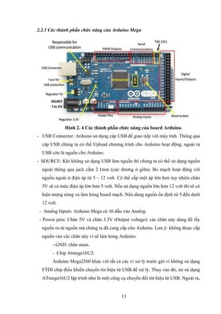 Đồ Án Thiết Kế Chế Tạo Mô Hình Nhà Thông Minh Sử Dụng Arduino. | DOCX