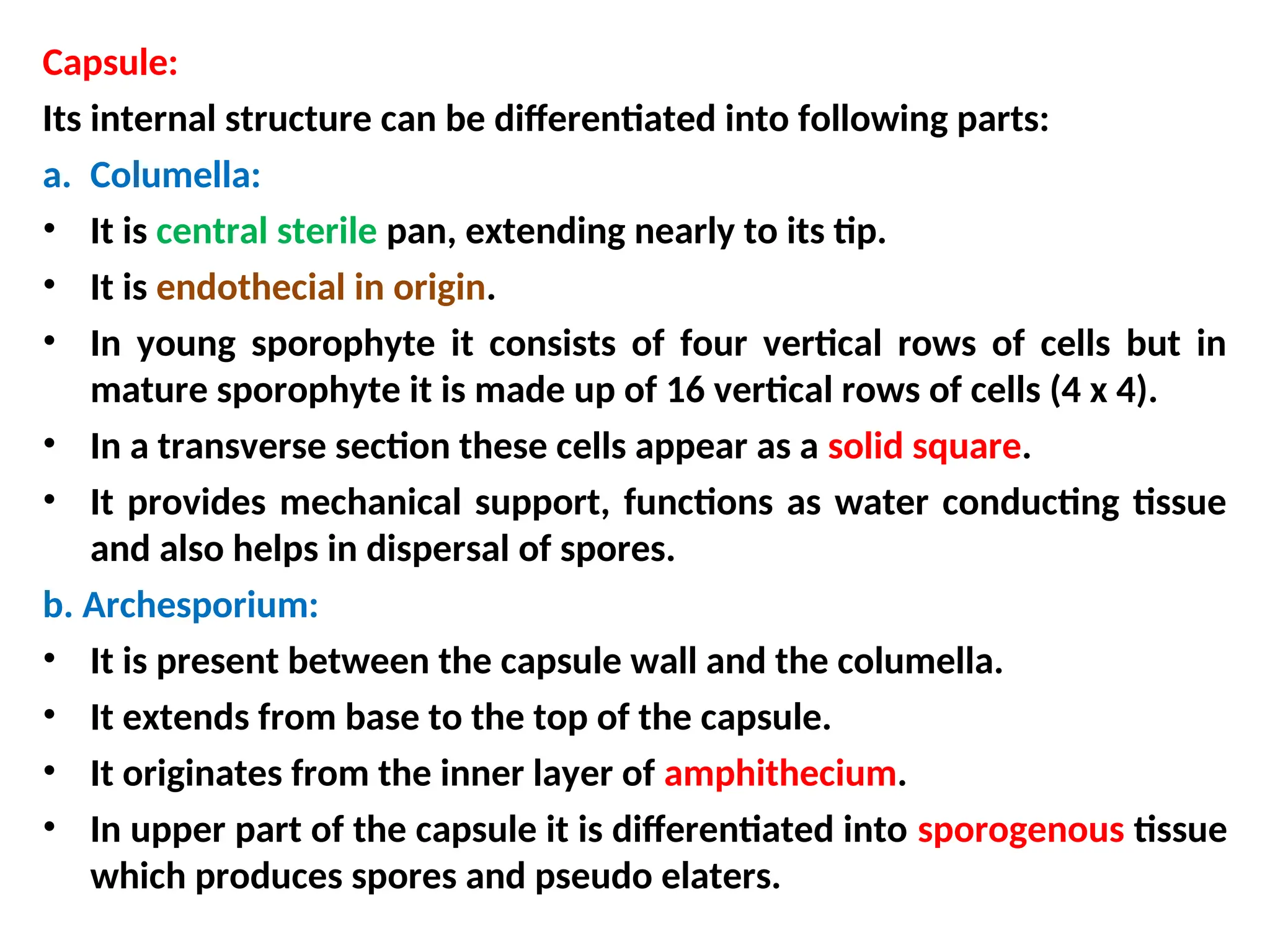 anthoceros structure and types of reproduction | PPT