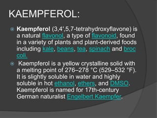 Anthocyanidins | PPTX