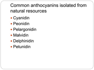 Anthocyanin | PPTX
