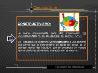 Modelo Constructivista de Jean Piaget | PPTX
