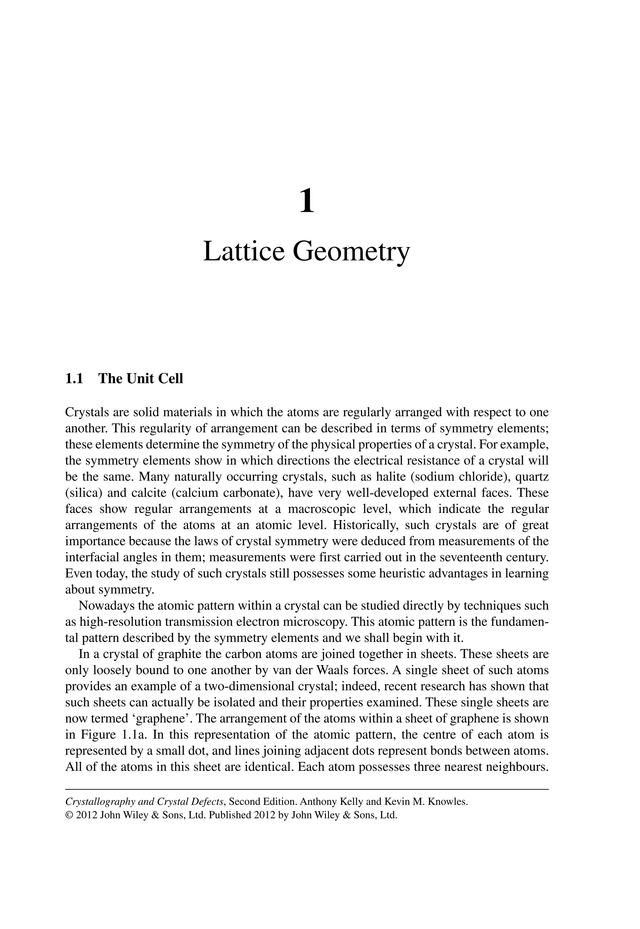 Anthony A. Kelly, Kevin M. Knowles - Crystallography and Crystal ...