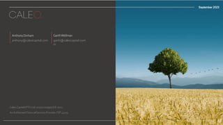 Caleo Asset allocation presentation.pptx