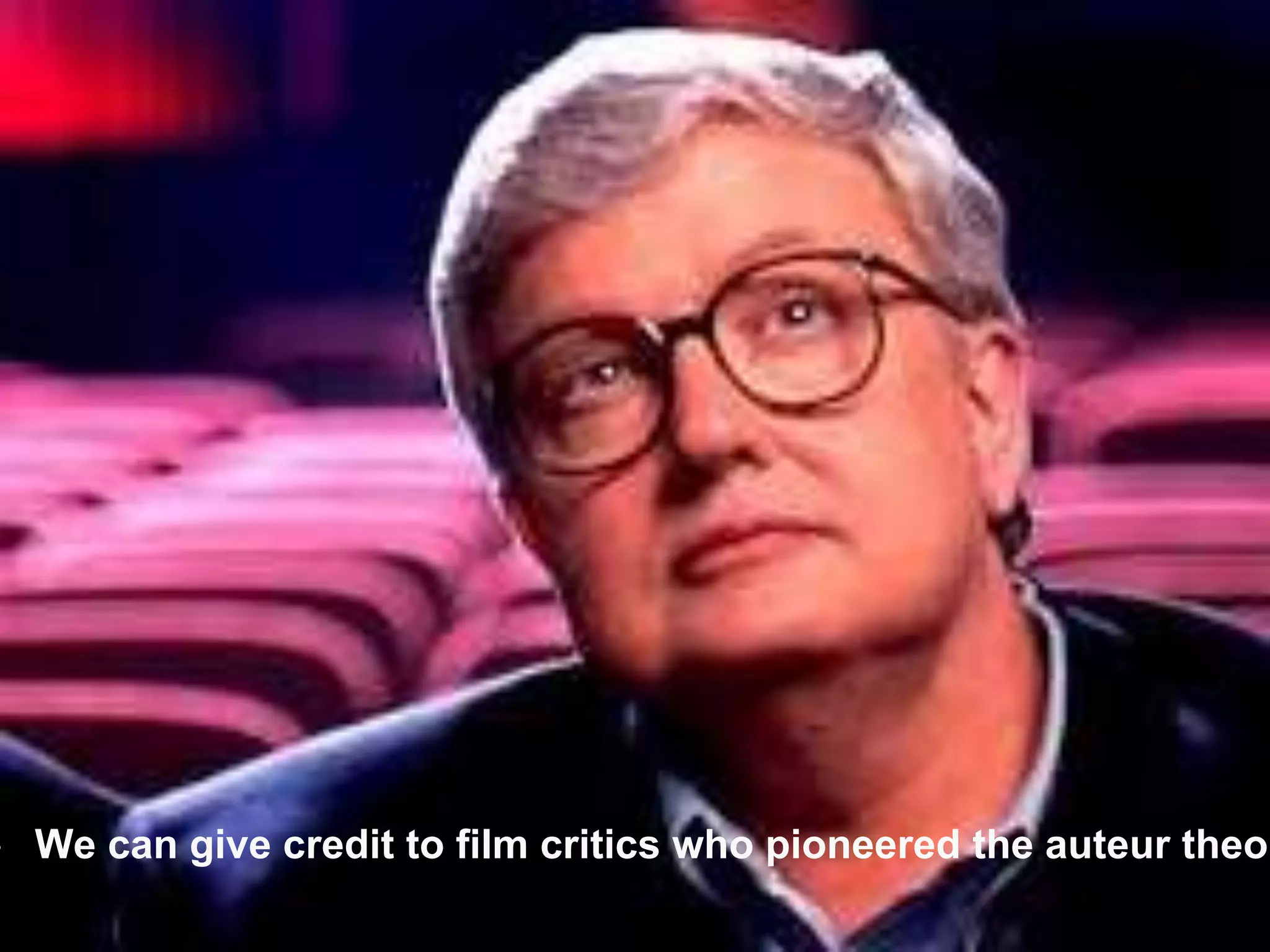 Anthony beyer Presents: greatest film directors and their movies