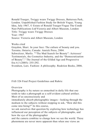 Anthony ChavesSNHUHistory of Photography5-2 Final Project Mi.docx