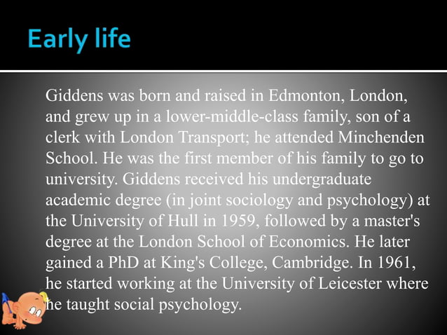 Anthony Giddens | PPTX