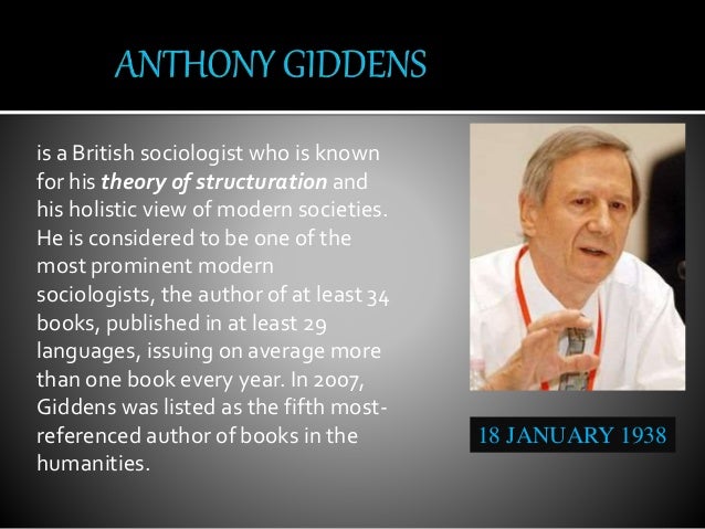 Anthony Giddens
