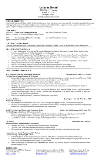 Anthony Hesari resume | PDF