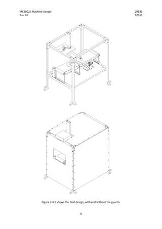 Machine Design Project: Burrito Folding Machine | PDF