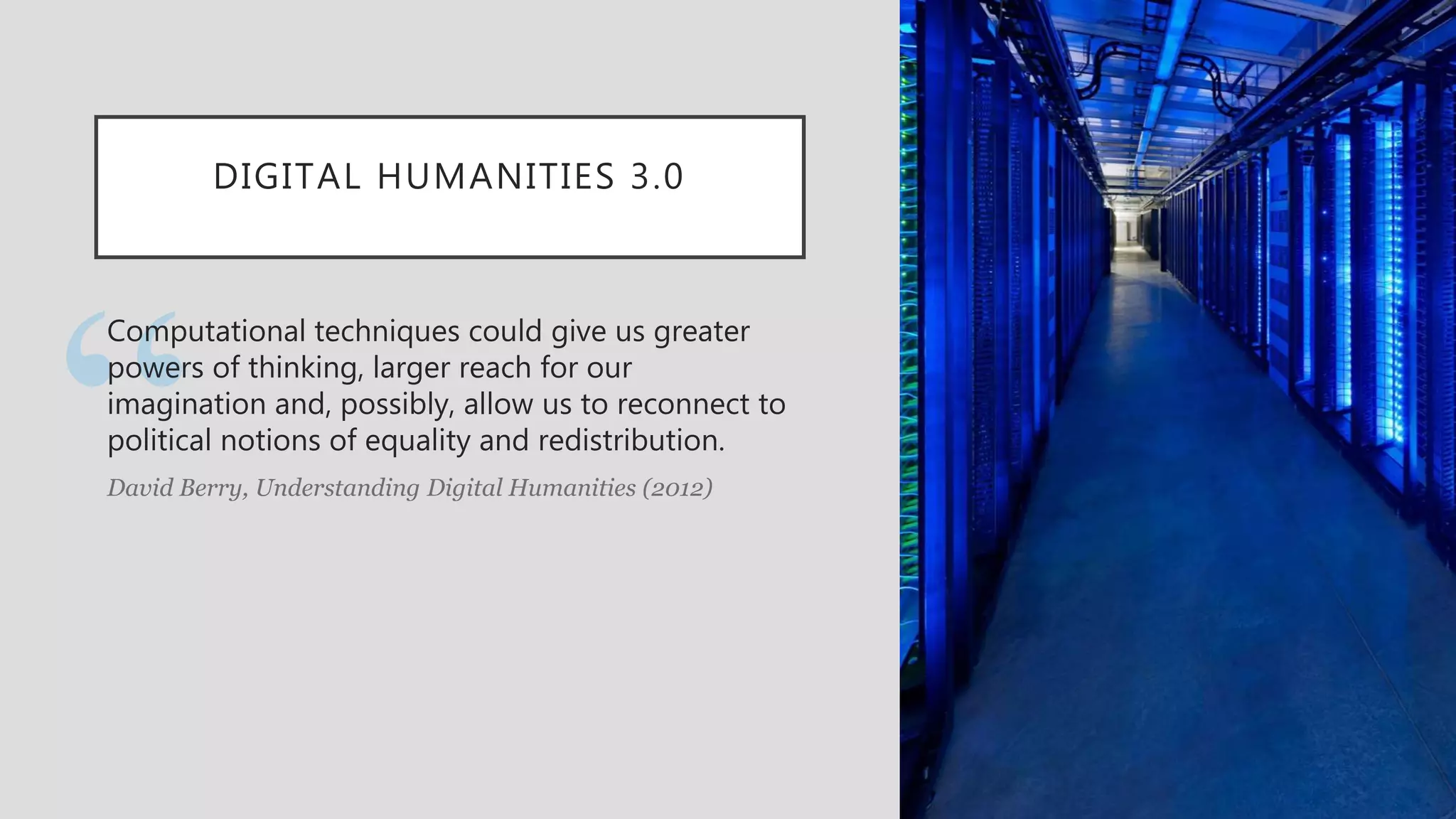 Materiality and the digital archive | PPT