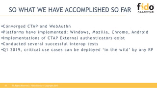 FIDO2 and Microsoft | PPT