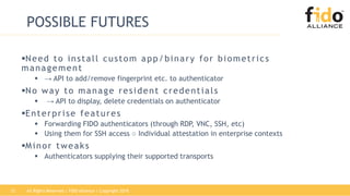 FIDO2 and Microsoft | PPT