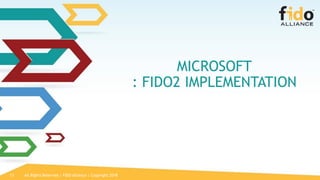 FIDO2 and Microsoft | PPT