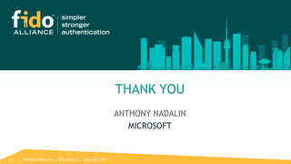 FIDO2 and Microsoft | PPT