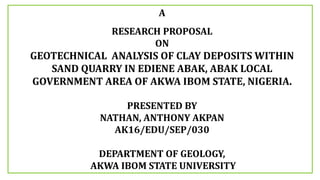 anthony project proposal for geological.pptx