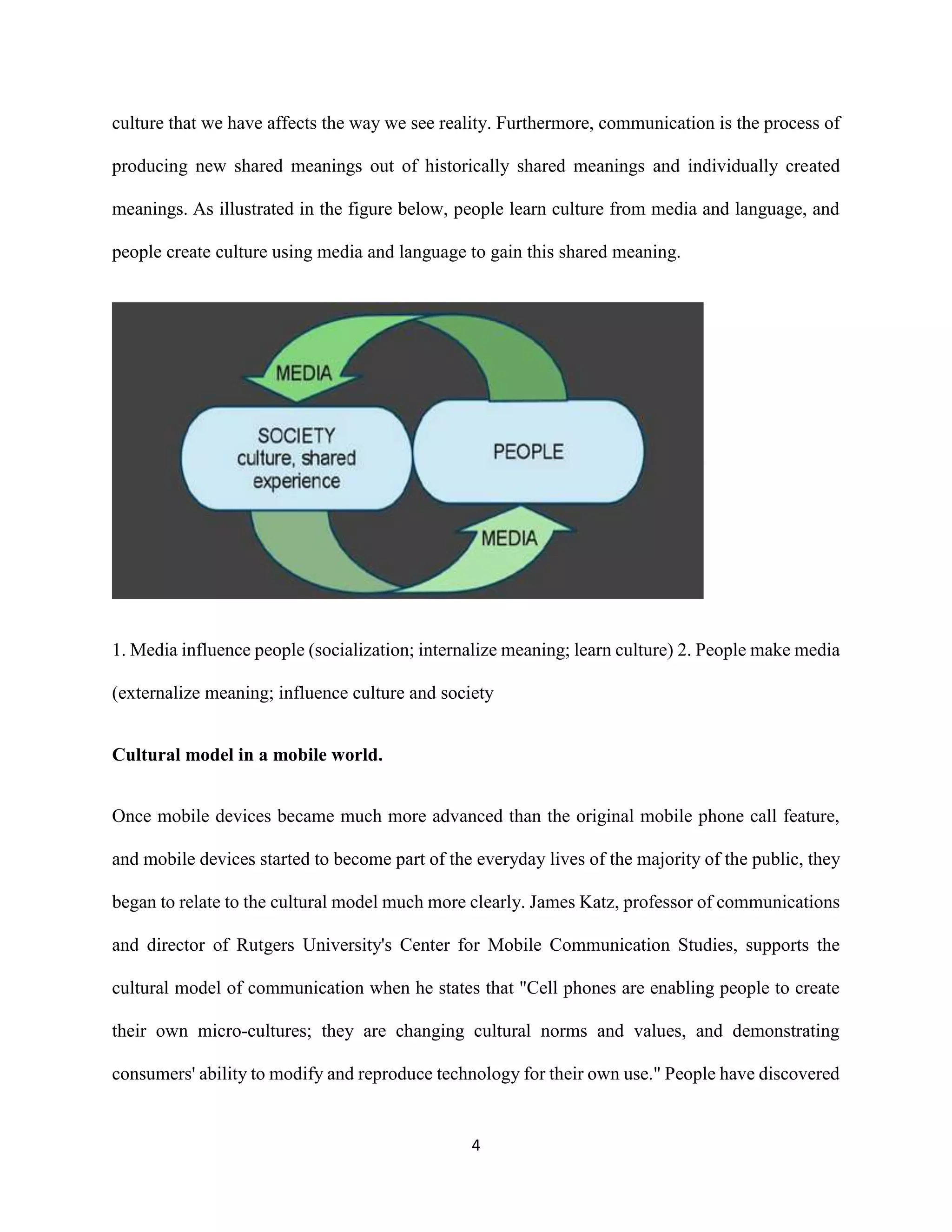 the two models of the communication process | DOCX